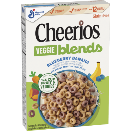 Cheerios Veggie Blends Blueberry Banana | Cheerios